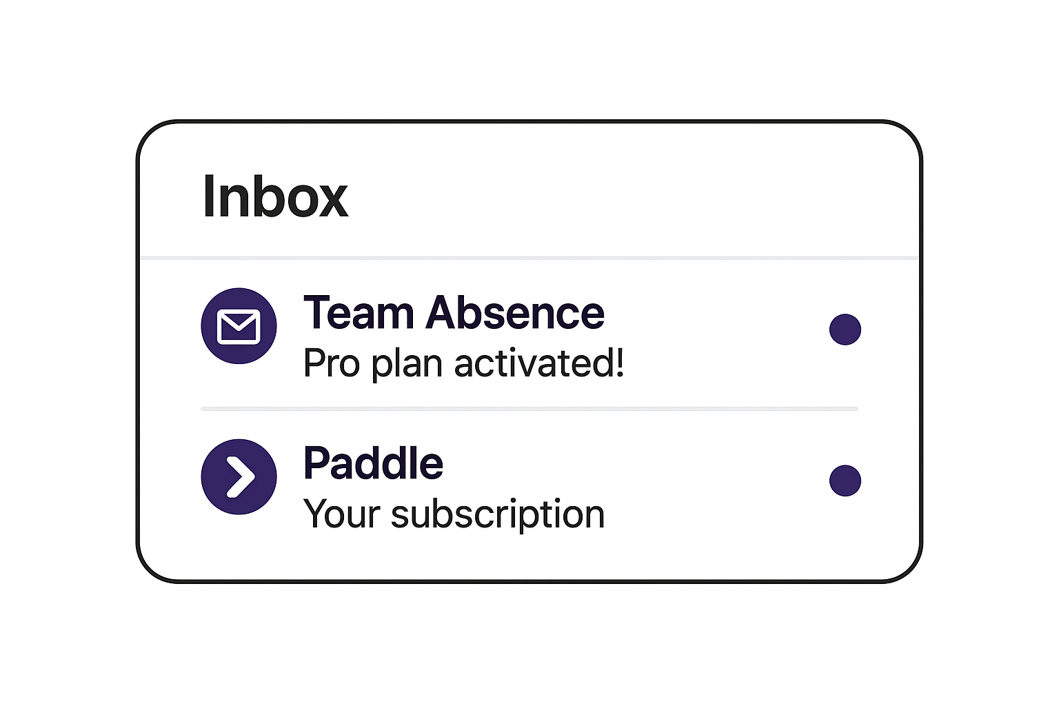 Team Absence - Thank you